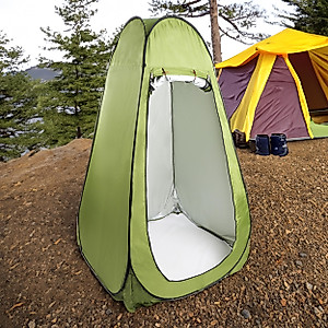 Neature Camping Shower Tent - 6ft Pop Up Privacy Tent for Use as Outhouse Tent Shower Tent Privacy Tent or Changing Tent
