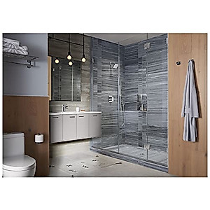 Kohler 23529-2MB Parallel Robe Hook, Vibrant Brushed Moderne Brass