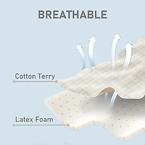 VivoFoot 3 Pairs Anti Odour Cotton Insoles, Breathable Terry Barefoot Odour Eating Inserts, Cut-to-Size Everyday Comfort Replacement Shoe Pads for Men & Women