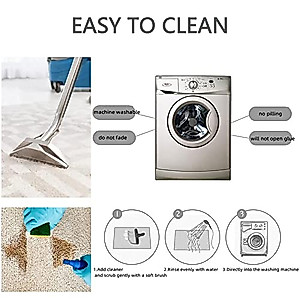 Modern Abstract Marble Area Rug, Light Luxury Black and White Gilt Decorative Rug, Soft Comfortable Pattern Clear Lint-Free Non-Fading Suitable for Living Room Bedroom Study Dining Room 6x8ft