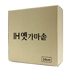 IH KOREAN Traditional Iron Pot Rice Gamasot Ceramic Cauldron_Made in Korea_24cm