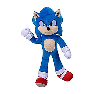 Sonic The Hedgehog 2 9-Inch Plush Collectible Toy 3-Pack