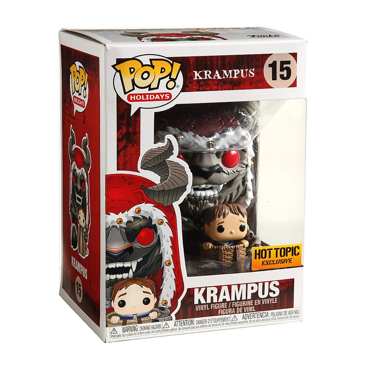 Funko Pop! Holidays Krampus with Child Vinyl Figure 15 Hot Topic Exclusive