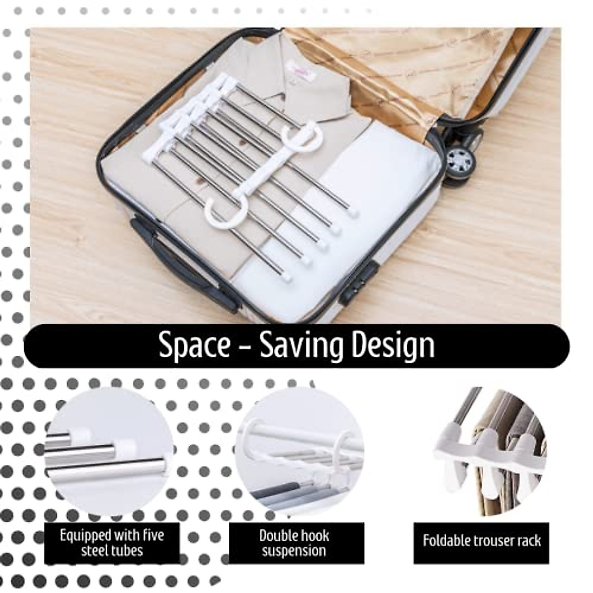 Difios' Efficiently Store Your Clothes with Multi-Functional Pant Hangers and Space Saver Hangers for Jeans in Space Saving Design