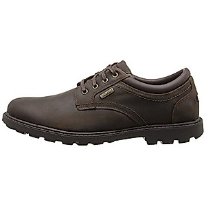 Rockport Men's Storm Surge Water Proof Plain Toe Oxford Tan 9 M (D)-9 M