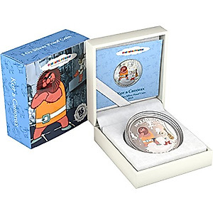 2013 Cook Islands Proof - Puss In Boots - Soyuzmutfilm - 1oz - Silver Coin - $5 Uncirculated