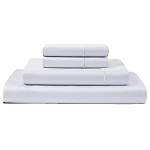 Egyptian Cotton Sheets for Queen Size Bed, Certified 800 Count Queen sheet set, Luxury Cotton Queen Bed Sheets queen sheets deep pocket, Egyptian Cotton Sheets Queen Size - White