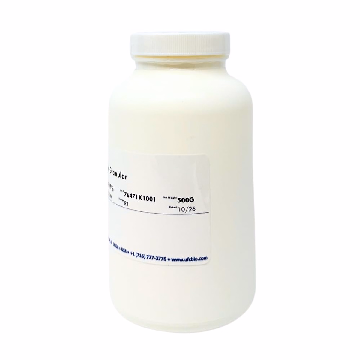 Sodium Chloride, Granular 99+% - USP Grade - Meets BP/EP/FCC/JP Specifications - 500G