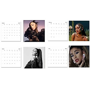 2023 Ariana Calendar Gr%an Celebrity Wall Calendar 2023 Calendars Gift for Daughter