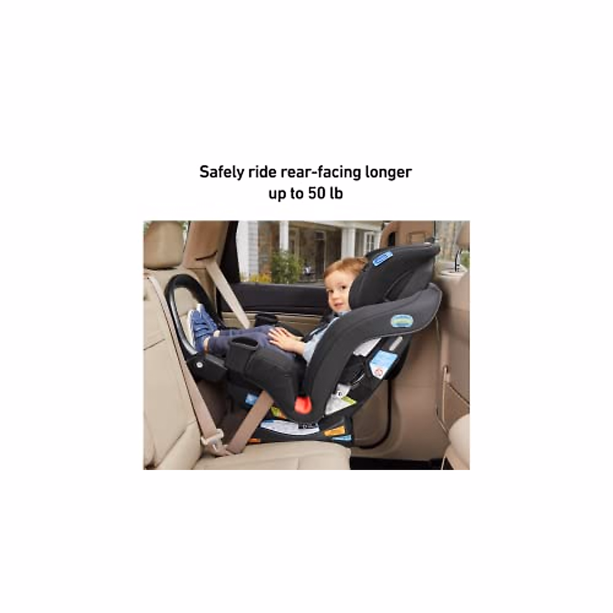 Graco Extend2Fit 3-in-1 Car Seat Featuring Anti-Rebound Bar, Zane