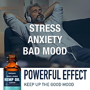 (3 Pack) Hemp Oil High Potency - Maximum Strength Natural Hemp Drops Organic Tincture with Vegan, Non-GMO - Grown & Made in USA