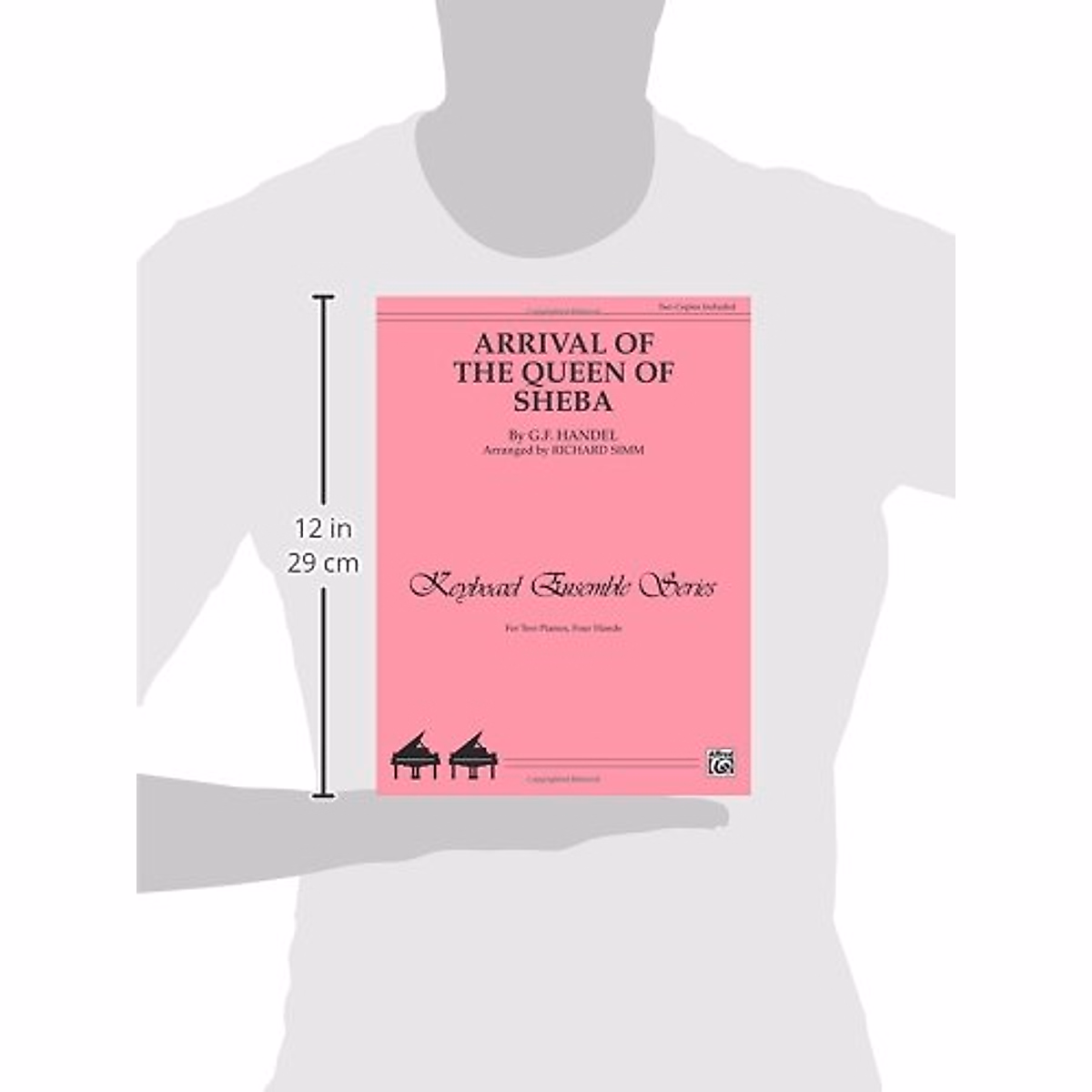 Arrival of the Queen of Sheba: Sheet (Keyboard Ensemble Series)