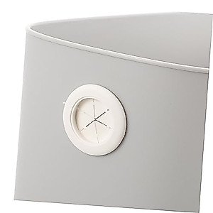 HOOTNEE Trash Can Garbage Container Bin Multipurpose Garbage Can Kitchen Trash Can Narrow Trash Can Garbage Can Trash Basket Recycling Bin Containers Touch Plastic Light Grey