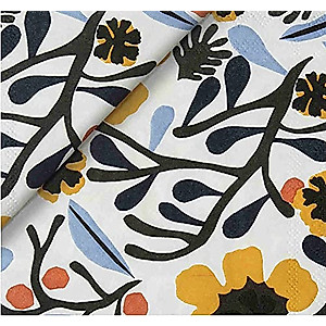 MARIMEKKO - King Duvet Cover Set, Cotton Percale Bedding with Matching Shams, All Season Home Decor (Mykero Multicolor, King)
