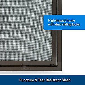 PetSafe NEVER RUST Screen Door - Size Small – For Dogs and Cats up to 30 lb – Use in Screen Doors – Window Screens and Porch Screens