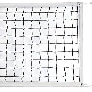 Volleyball Nets, Professional Volleyball Net, Portable Volleyball Replacement Net for Backyard Schoolyard Sports Beach Swimming Pool, Indoor/Outdoor Volleyball Net Set, 32FTX3FT, Poles Not Included