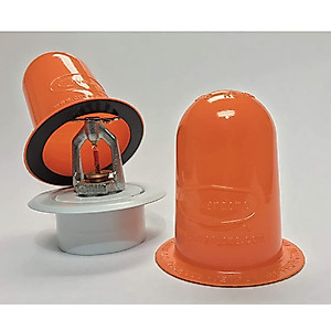Coverdome with Magnet 25/Pack Orange