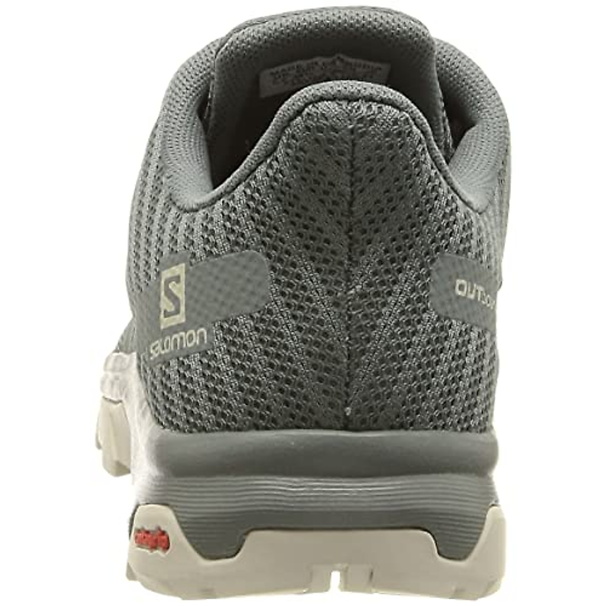 Salomon Outbound Prism Hiking Shoes for Women Trail Running, Stormy Weather/Stormy Weather/Lunar Rock, 10.5