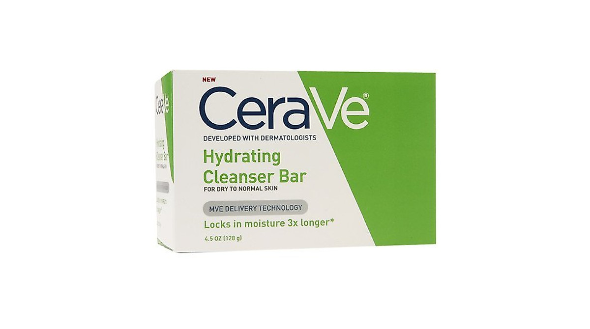 CeraVe Hydrating Cleansing Bar - Gentle Daily Skin Care