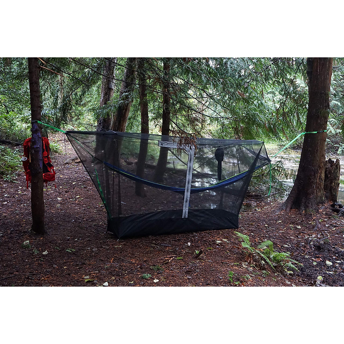 Grand Trunk Mozzy 360 - Bug Prevention Shelter to Protect Your Hammock - Perfect for Camping, Hiking, and Other Adventures, Black