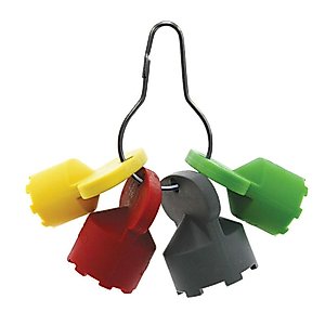 Neoperl 1191705 Cache STD JR TT Tom Thumb TJ Water Aerator Key Wrench | 4 Durable Keys for Hidden Aerators