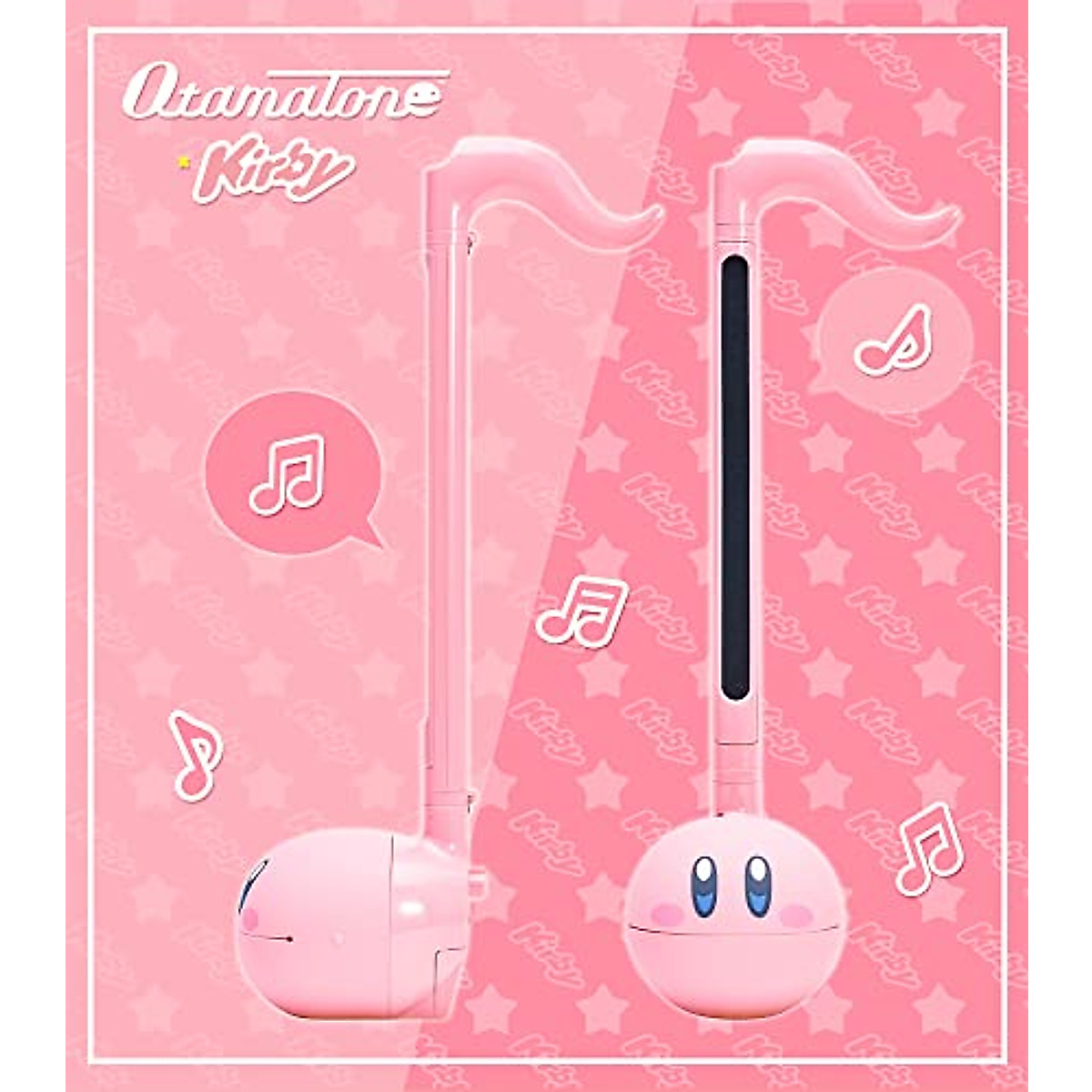 Otamatone [Kirby - English Version Pink Hero Video Game Character Japanese Electronic Musical Instrument Portable Synthesizer from Japan