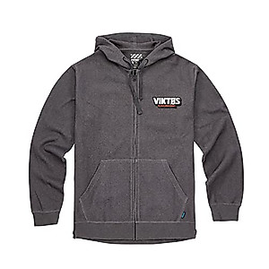 VIKTOS Gunvent Stickup Hoodie, Dark Grey Heather, Size: X-Large