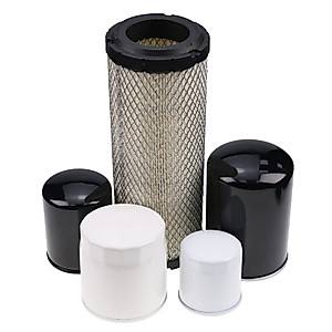 DVPARTS Filter Kit LVA21128 for John Deere 3032E 3036E 3038E