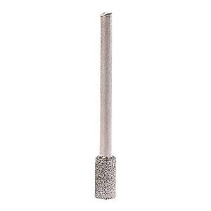NEW Products 5PCS Diamond Coated Cylindrical Burr 4mm Chainsaw Sharpener Stone File Chain Saw Sharpening Carving Grinding Tools,as shown
