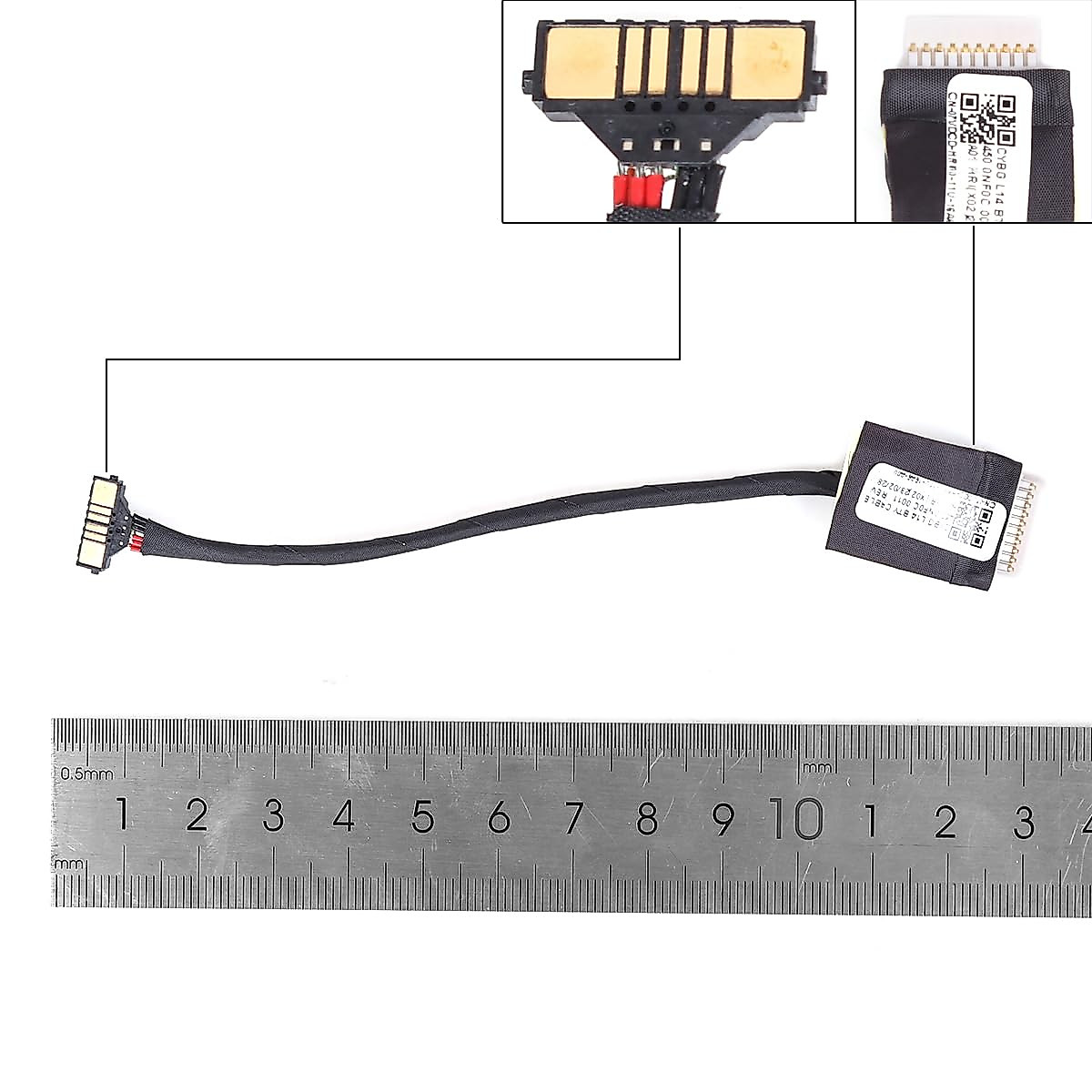 Battery Cable Replacement Compatible with DELL Latitude 3420 3520 E3420 E3520 07VDCD 450. 0NF0C.0011
