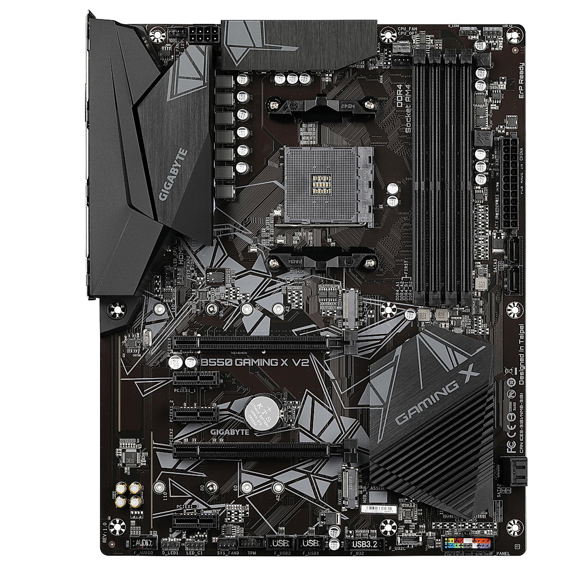 Gigabyte B550 Gaming X V2 Motherboard (AM4/4xDDR4/HDMI/DVI-D/USB 3.2/M.2)