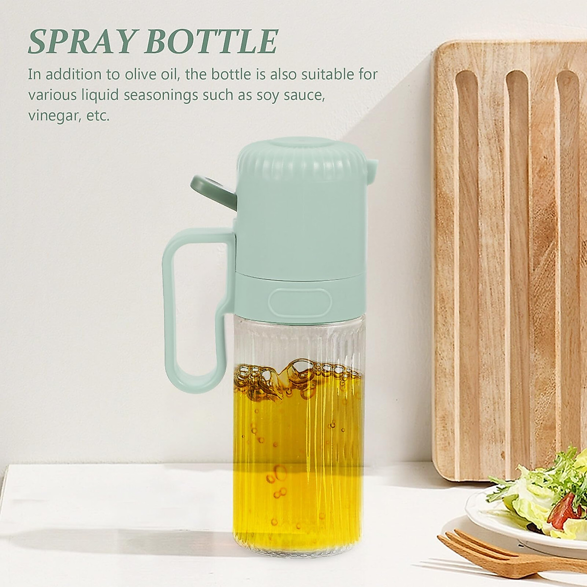 Cabilock Spray Bottle Oil Bottle Olive Oil Mister .oil Dispenser Oil Mister for Air Fryer Cooking Oil Sprayer Kitchen Oil Container Olive Oil Dispenser Spray Kitchen Gadgets Oil Holder