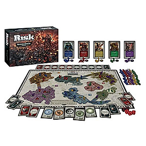 Risk Warhammer 40,000 Board Game | Based on Warhammer 40k from Games Workshop | Officially Licensed Warhammer 40,000 Merchandise | Themed Risk Game