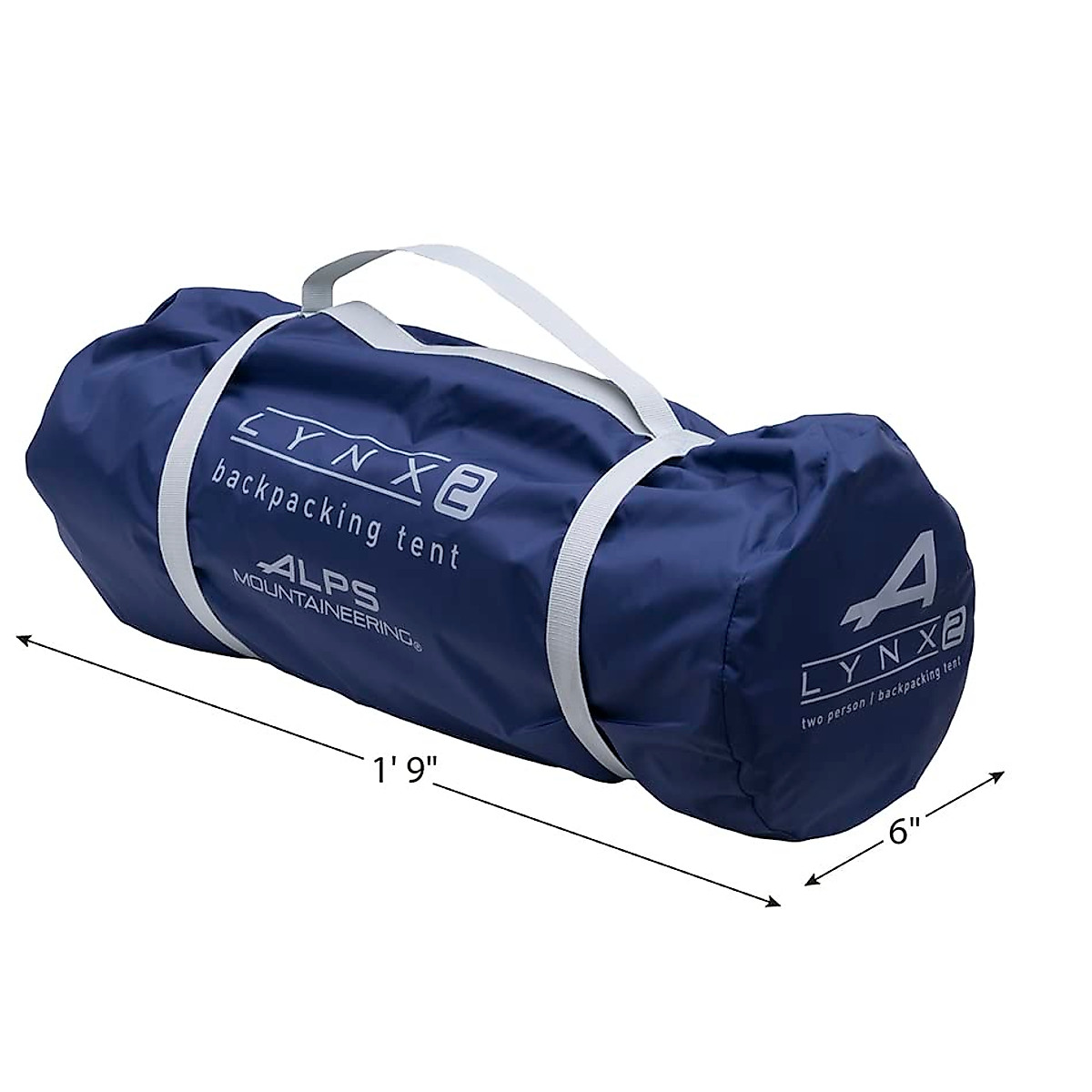 ALPS Mountaineering Lynx 2-Person Tent - Gray/Navy
