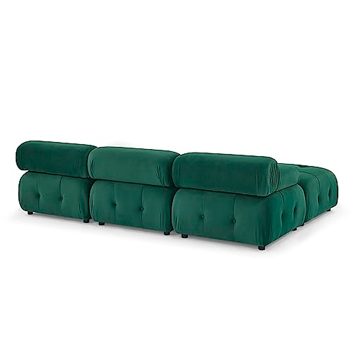 FANYE Green Velvet Button Tufted, 93"