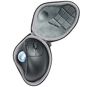 co2CREA Hard Case Replacement for Logitech Ergo M575S / M575 / M570 Wireless Trackball Mouse