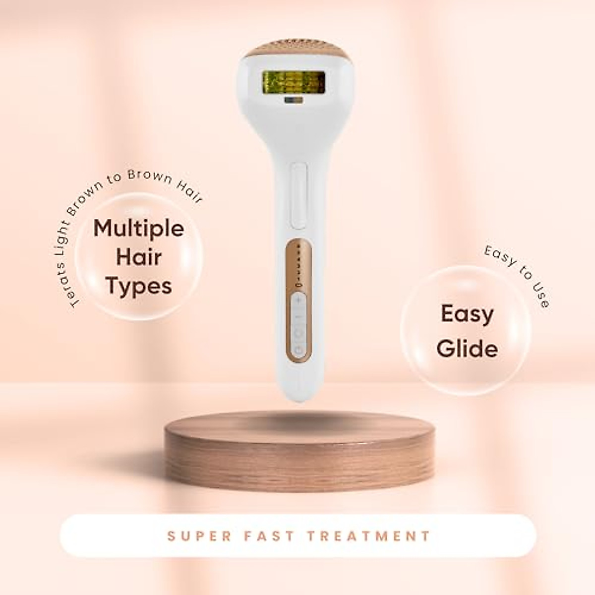 Sensica Cordless SensiLight PRO Rechargeable RPL Hair Removal Device - Permanent IPL for Women and Men - Painless Unlimited Flashes Wireless at Home. Body & Facial Hair Remover - XL Window 1.4x0.5