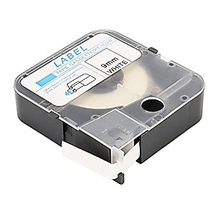 Label Maker Tape, 8m X 9mm Self Adhesive Label Tape for MAX LM380E LM390A LM37