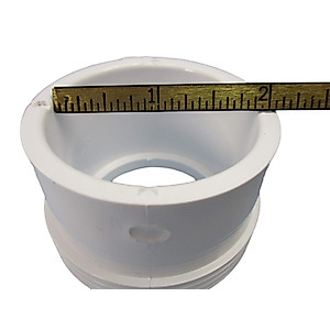 Set of (2) Hot Tub Spa 1 1/2" Slip X 1 1/2" Heater Union with Gasket