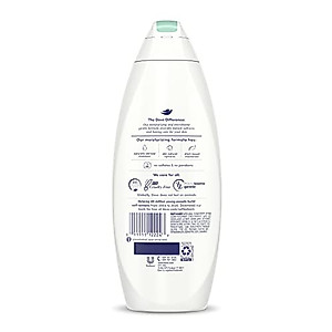 Dove Hypoallergenic Body Wash To Moisturize Sensitive Skin Body Wash For Sensitive Skin Sulfate and Paraben Free, 22 Fl Oz (Pack of 4)