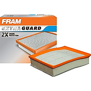FRAM Extra Guard CA11480 Replacement Engine Air Filter for Select Ford and Lincoln Models, Provides Up to 12 Months or 12,000 Miles Filter Protection