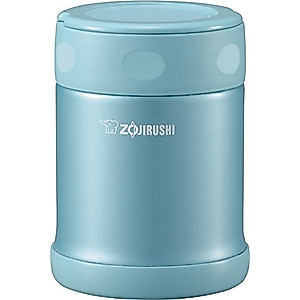 Zojirushi Stainless Steel Food Jar, 11.8-Ounce, Aqua Blue
