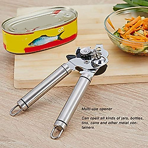 Multifunctional Can Opener Stainless Steel Manual Tin Jar Beer Bottle Opener Kitchen Gadgets can opener
