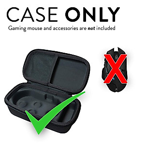 TUDIA EVA Case Compatible with Corsair Harpoon Gaming Mouse, Hard Travel Carrying Case For Gaming Mouse [CASE ONLY, Device NOT Included]
