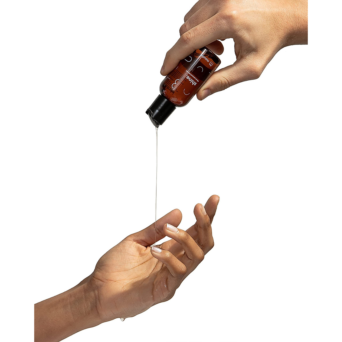 Maude Shine Silicone Personal Lubricant - Long-Lasting, Non-Sticky Silicone Lube - Hypoallergenic + Fragrance-Free Personal Lube for Women, Men and Couples - Safe for Use with All Condoms (2 fl oz)