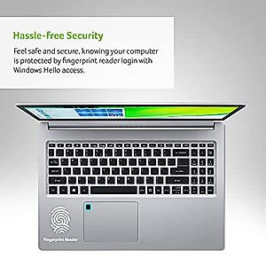Acer Aspire 5 A515-46-R14K Slim Laptop | 15.6" Full HD IPS | AMD Ryzen 3 3350U Quad-Core Mobile Processor | 4GB DDR4 | 128GB NVMe SSD | WiFi 6 | Backlit KB | Amazon Alexa | Windows 10 Home (S mode)