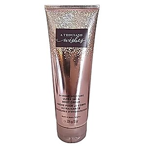 Bath and Body Works A Thousand Wishes Ultra Shea Body Cream 24 hr Moisture 2109 Edition 8 oz / 226 g