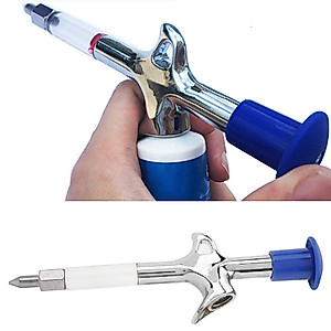 Bicycle Grease Injector Gun Mountain Bike Grease Gun Bearing Central Shaft 5-Way Hub Oiling Tool for Bicycle Bike
