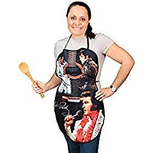 Midsouth Products Elvis Presley Apron in Shape of Guitar