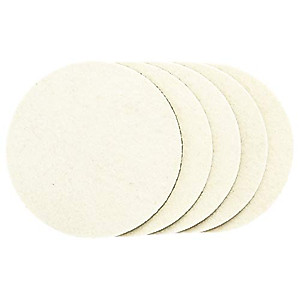 Gold Label Detailing Glass Polishing Pad Discs for Use with Cerium Oxide 5 Pack | 3", 5" and 6" | Remove Scratches and Scuffs in Windshields, Windows, Table Tops and More (3")